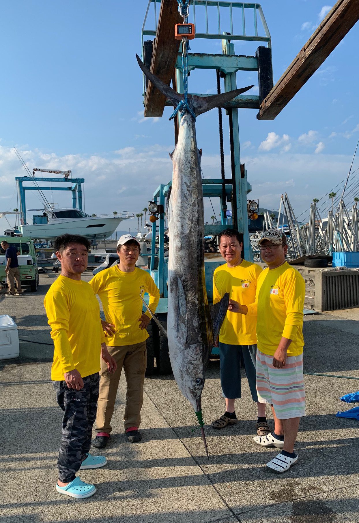 MAKO マカジキ 58．4kg - 【公式】和歌山マリーナシティ ヨット倶楽部